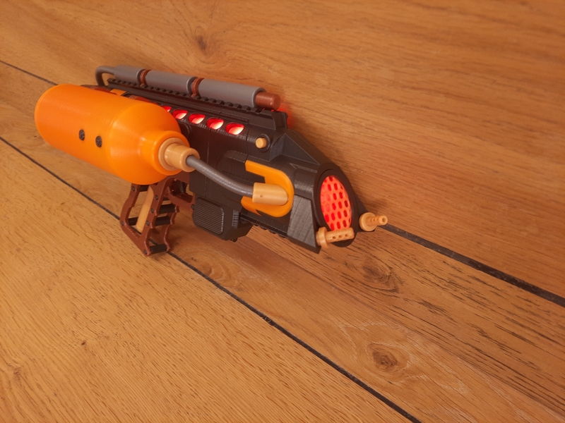 Flame Gun - Legends Of Tomorrow - Printable model - STL files - Pinshape