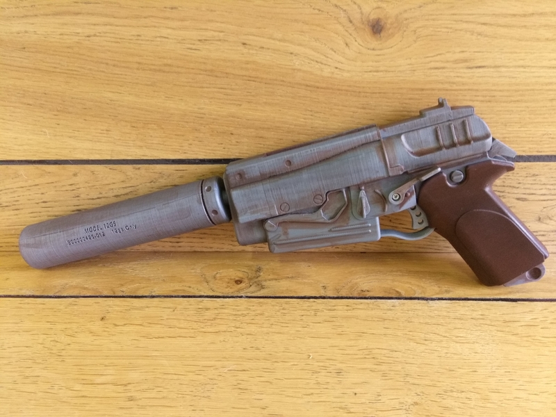 10mm Pistol - Fallout 4 - Printable model - STL files - Pinshape