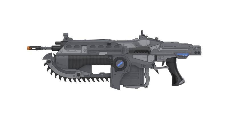 Lancer - Gears of War - Printable model - STL files - Pinshape