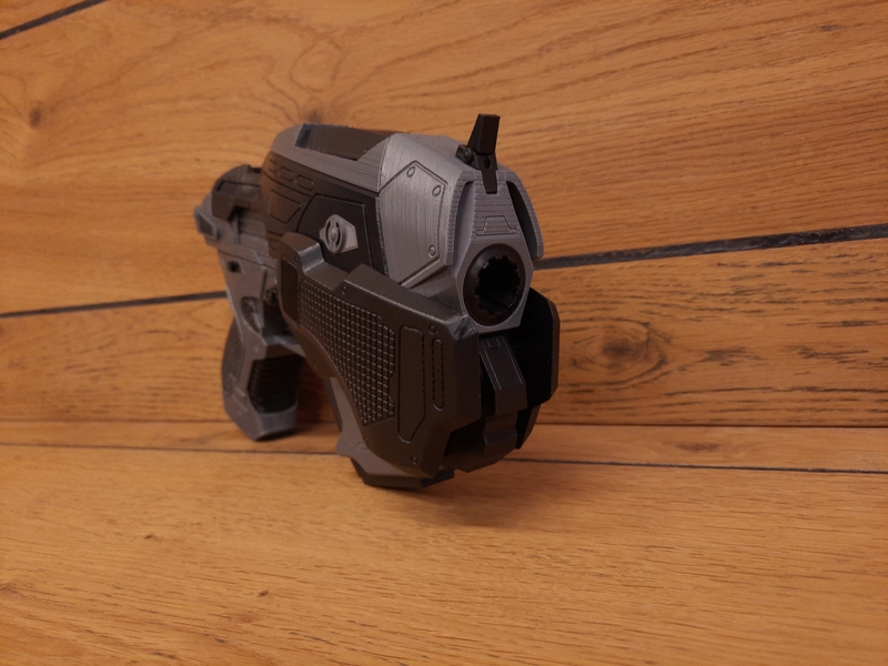 Snub Pistol - Gears of War - Printable 3d model - STL files - Pinshape