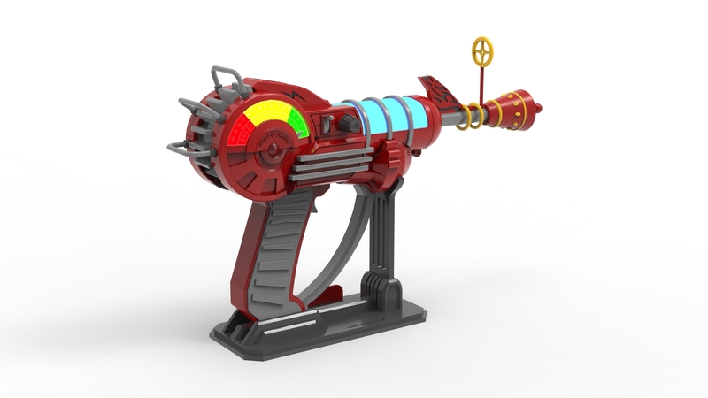 Ray Gun - Call of Duty - Printable model - STL files - Pinshape