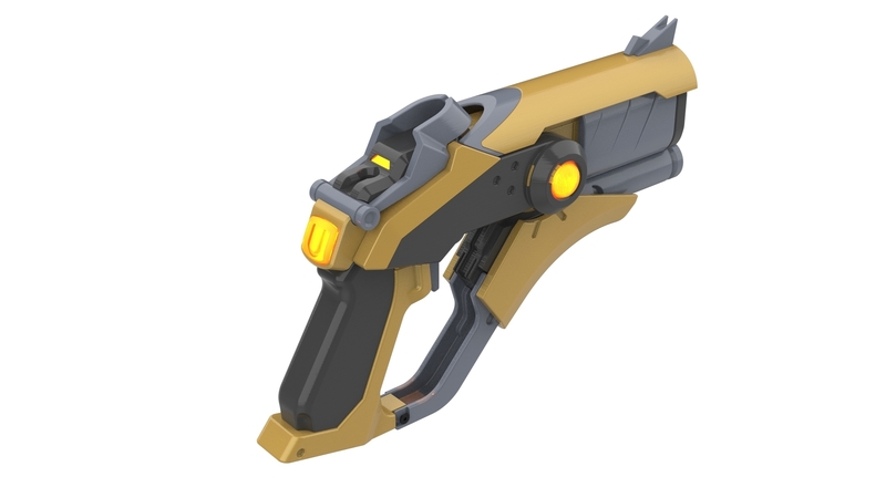 Mercy Blaster Devil Skin - Overwatch - Printable model - Pinshape