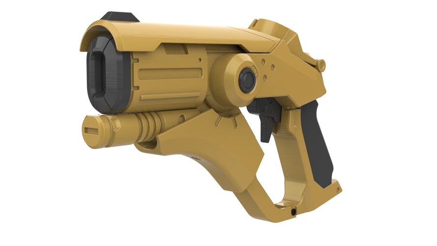 3D Printed Mercy Blaster 3 Skins - Overwatch - Printable model by ...