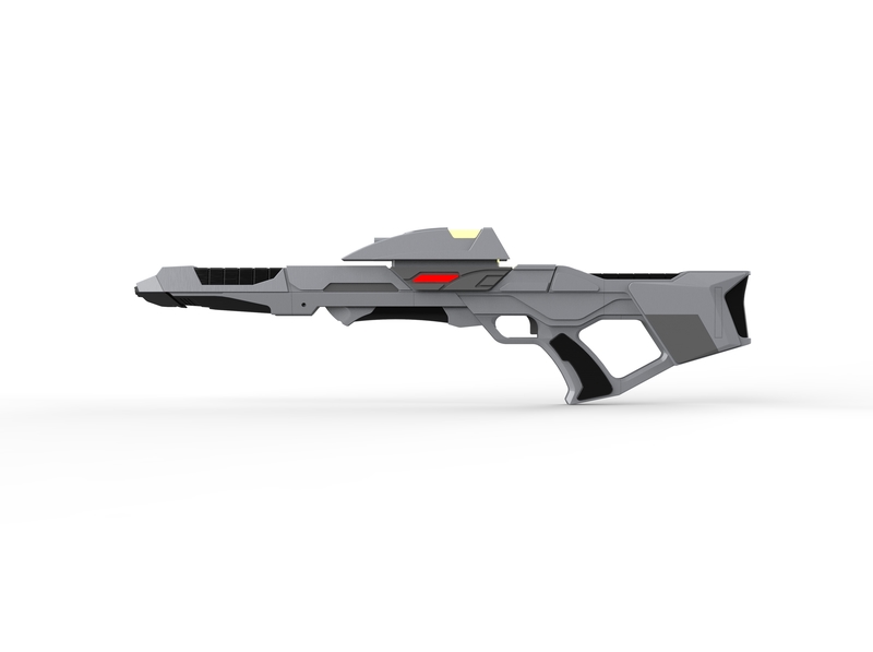 Type 3A Phaser Rifle - Star Trek First Contact - STL - Pinshape