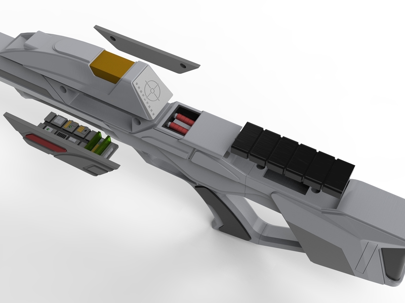 Type 3A Phaser Rifle - Star Trek First Contact - STL - Pinshape