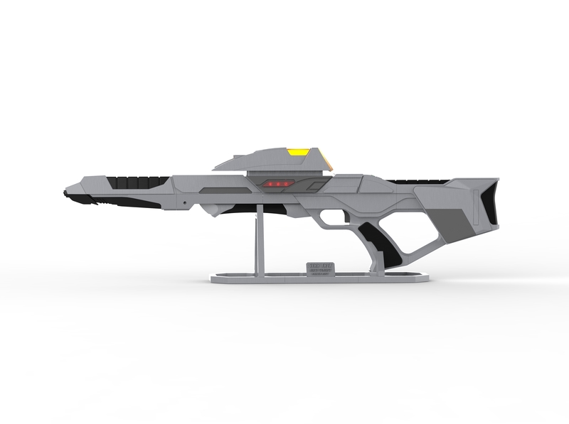 Type 3A Phaser Rifle - Star Trek First Contact - STL - Pinshape