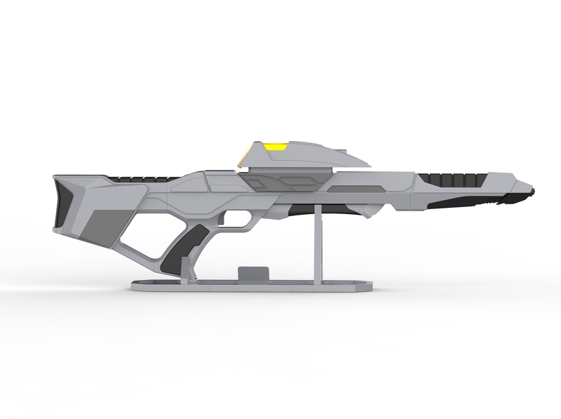 Type 3A Phaser Rifle - Star Trek First Contact - STL - Pinshape