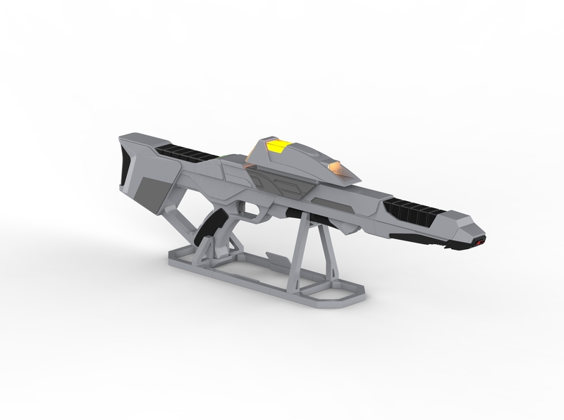 Type 3A Phaser Rifle - Star Trek First Contact - STL - Pinshape