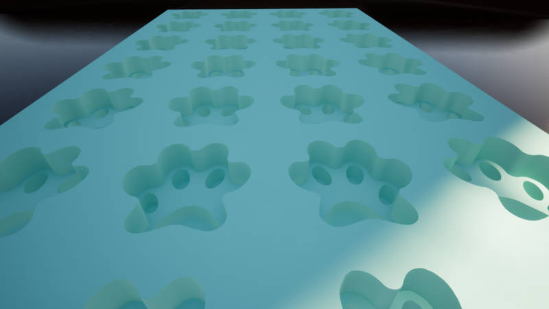 Paw shaped ice form - Pinshape