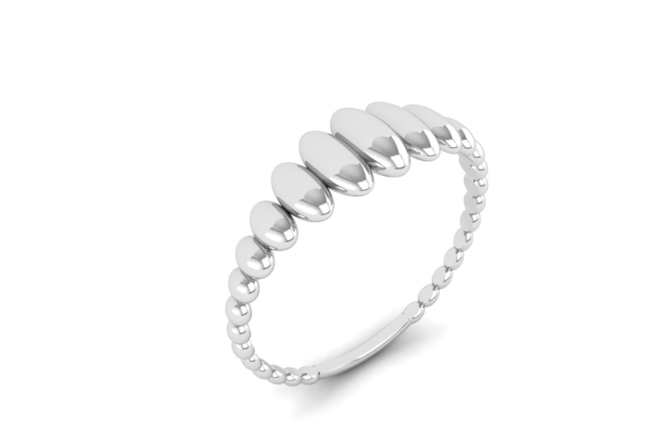 3D Printed Gold Ring R 200 by Regalia3D | Pinshape