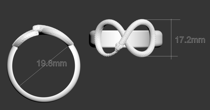 ring snake - Pinshape