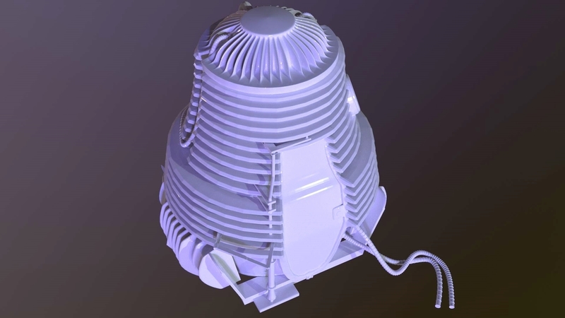 The Fly Teleportation Pod - Pinshape