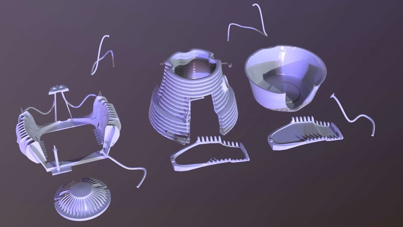 The Fly Teleportation Pod - Pinshape