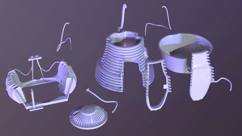 The Fly Teleportation Pod - Pinshape