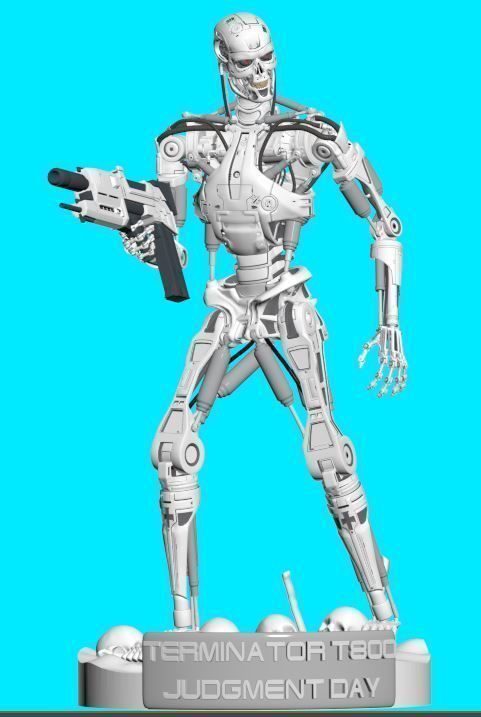 Terminator Endoskeleton Blueprints