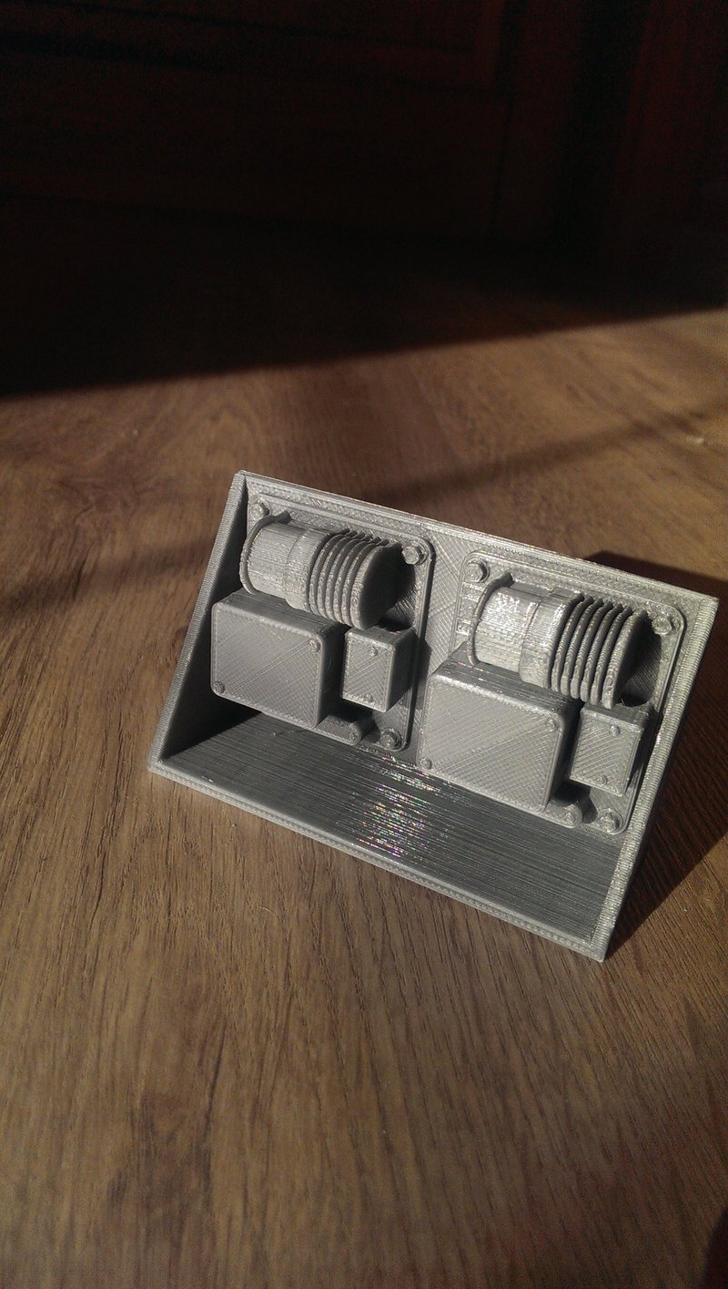 T.1154 transmitter assembly 1/5 scale - Pinshape