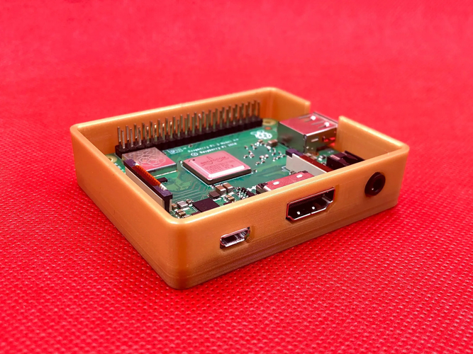 3D Printed Raspberry Pi 3A+ Case by kosteklvp | Pinshape