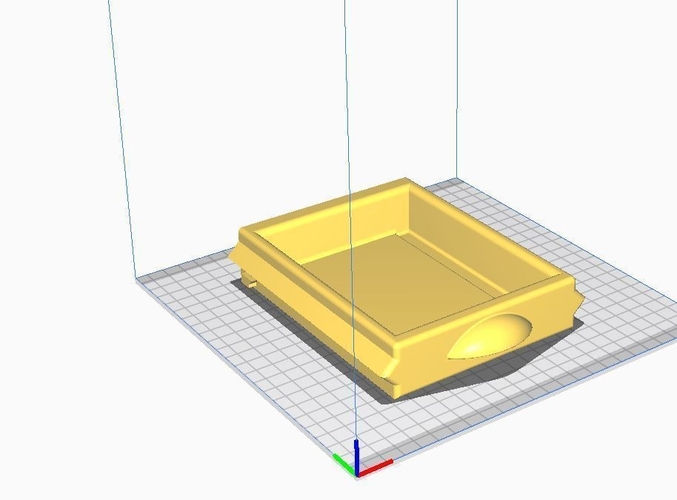 3D Printed Strong drawer under the table by Mixuris | Pinshape