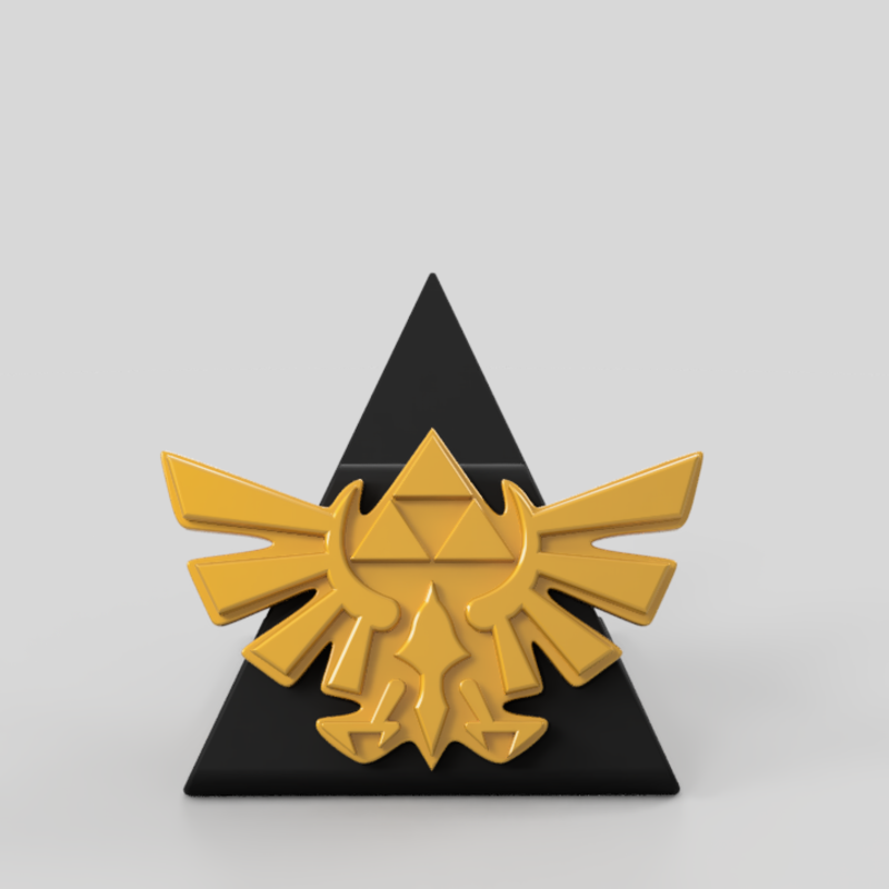 Controller stand Zelda - Pinshape