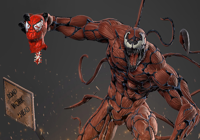 Carnage from ready to print model from Venom movie - Pinshape