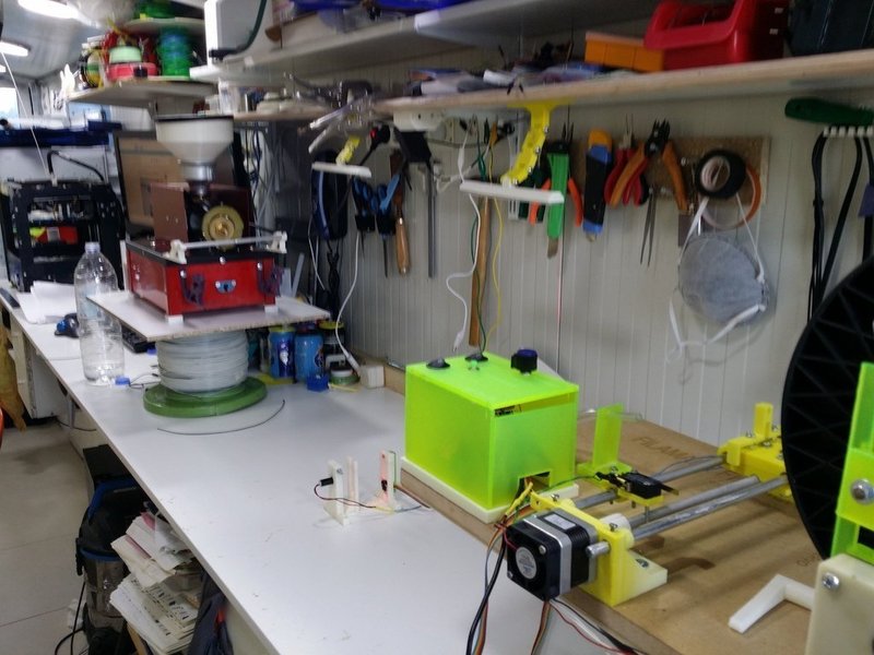 Filamake filament winder - Pinshape