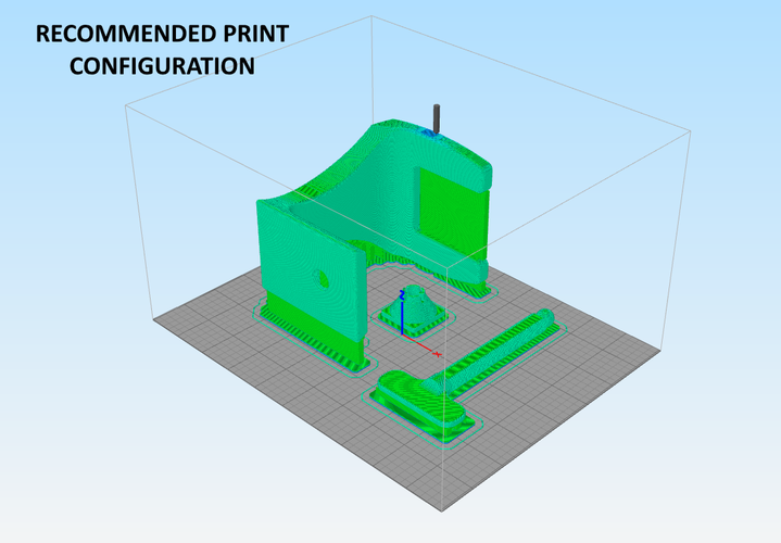 3D Printed Baby Activity Saucer Toy Clamp by libertybydesignllc | Pinshape