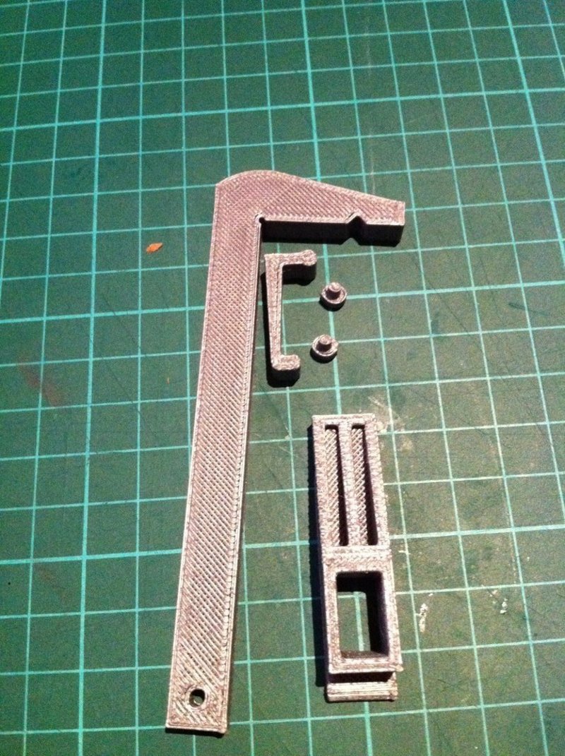 Hobby clamp with stopper pins - Pinshape