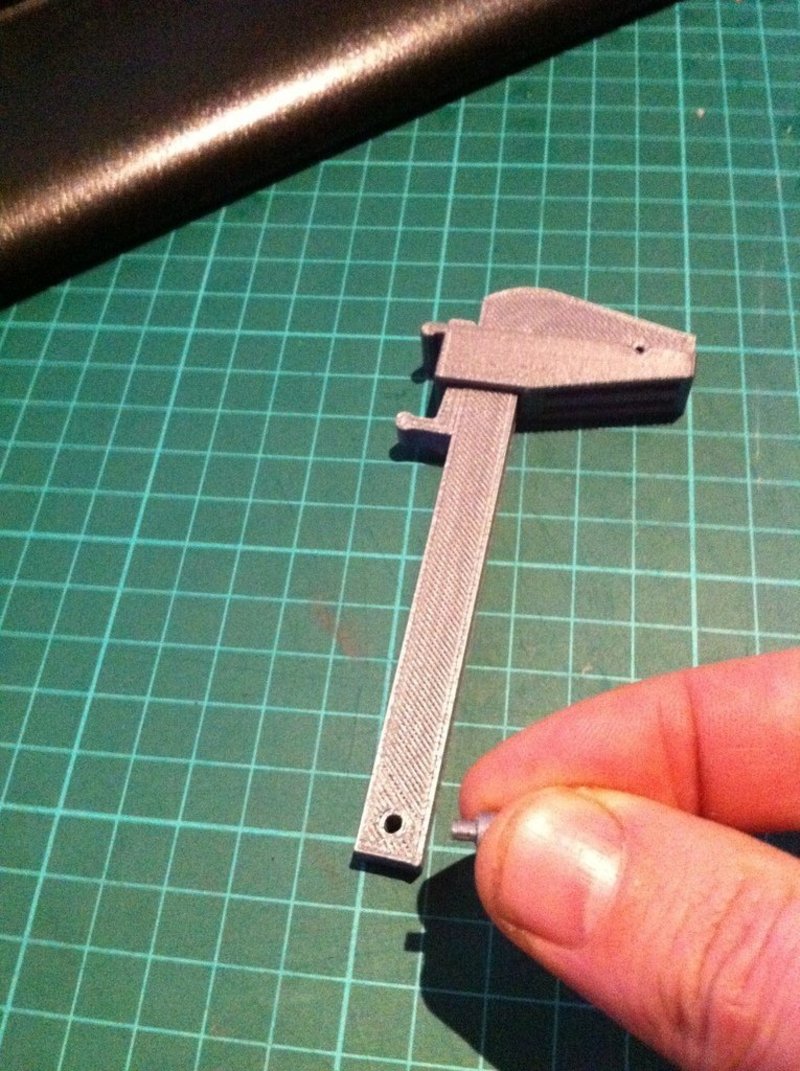 Hobby clamp with stopper pins - Pinshape