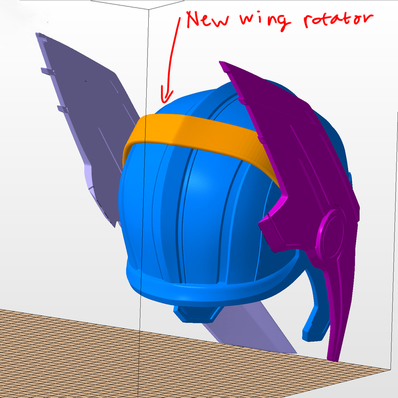 Thor Ragnarok Helmet 3D Model Ready to Print - Pinshape
