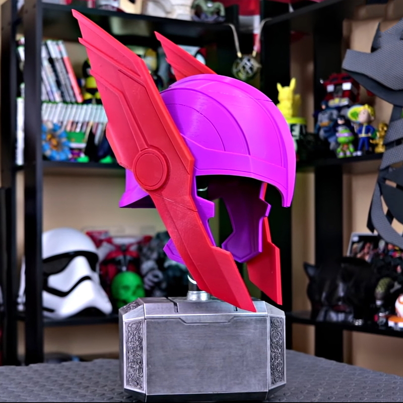Thor Ragnarok Helmet 3D Model Ready to Print - Pinshape