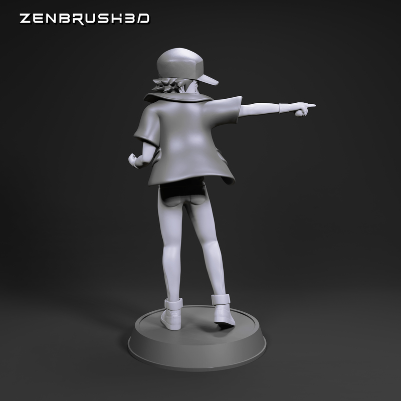 RED - POKEMON 3D PRINTING MODEL STL - Pinshape