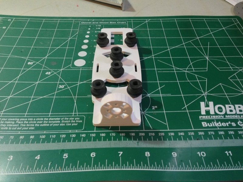 Crossfire Vibration Dampening Battery Trays - Pinshape