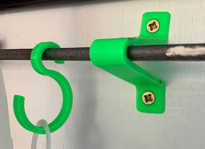 3D Printed Parametric S Hook. Freecad. Fusion360. OnShape. by Robin ...