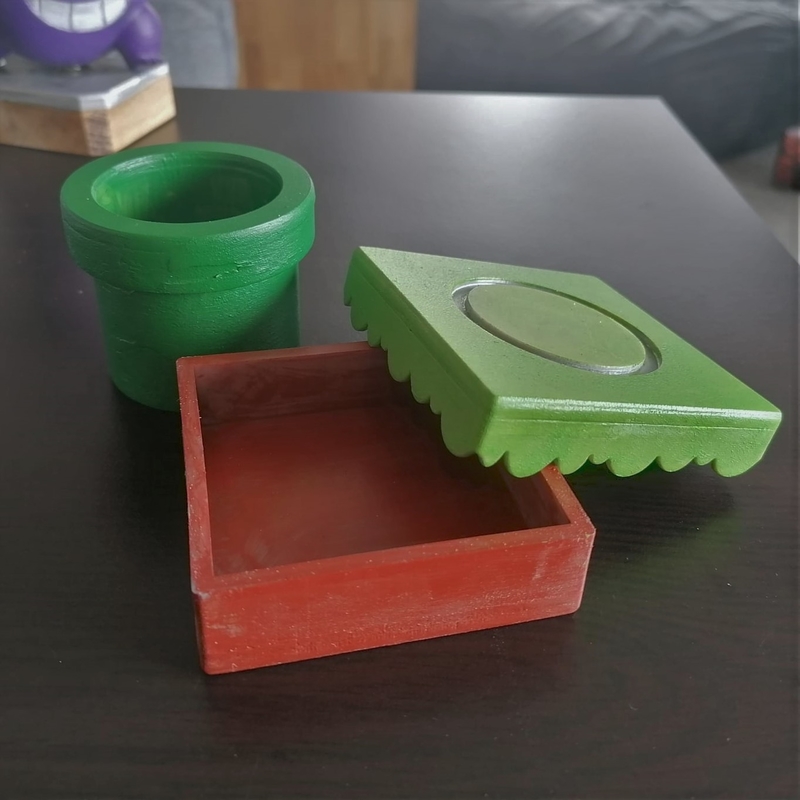 Super Mario Tube pencil holder - Pinshape