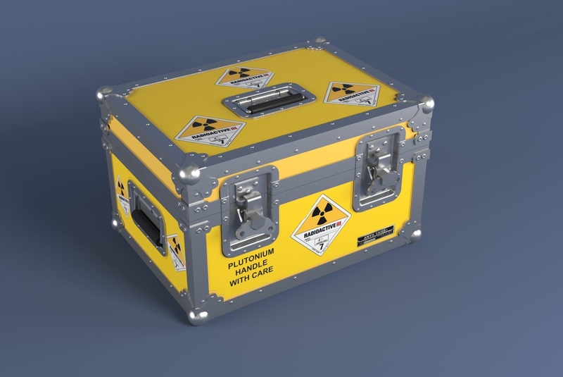 PLUTONIUM CASE BTTF 3D Print HQ 1-8 Scale - Pinshape