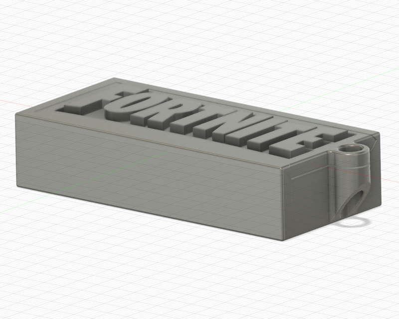 FORTNITE BOX SLIDING COVER - Pinshape