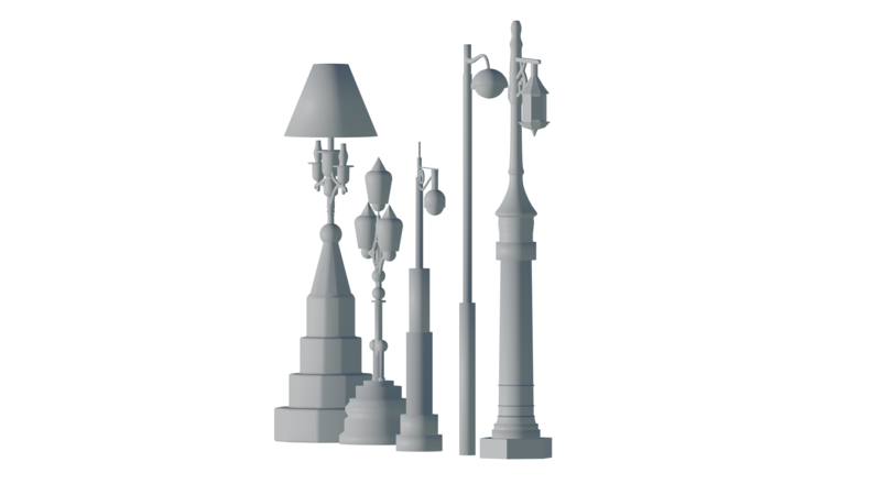 Timeless Lantern 3D Model - Vintage Lamp Design Replica - Pinshape