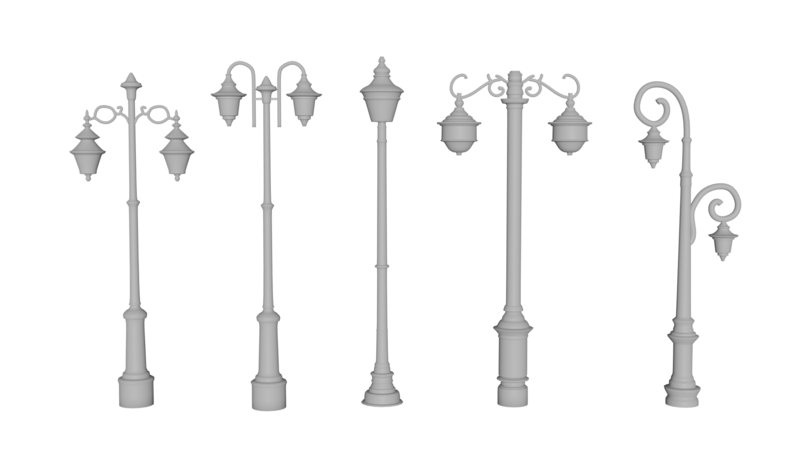 Timeless Heritage Lamp 3D Model - Vintage Lighting Design v2 - Pinshape