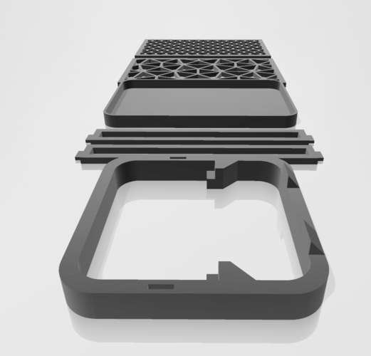 3D Printed SOPORTE PARA ESPONJA DE COCINA by 3DSTARS | Pinshape