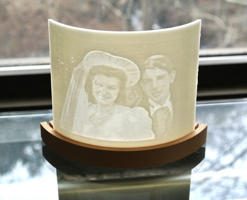 Lithophane Stand - Pinshape