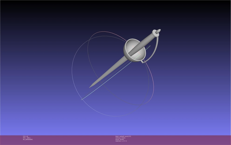 Esdeath Sword Printable Model - Pinshape