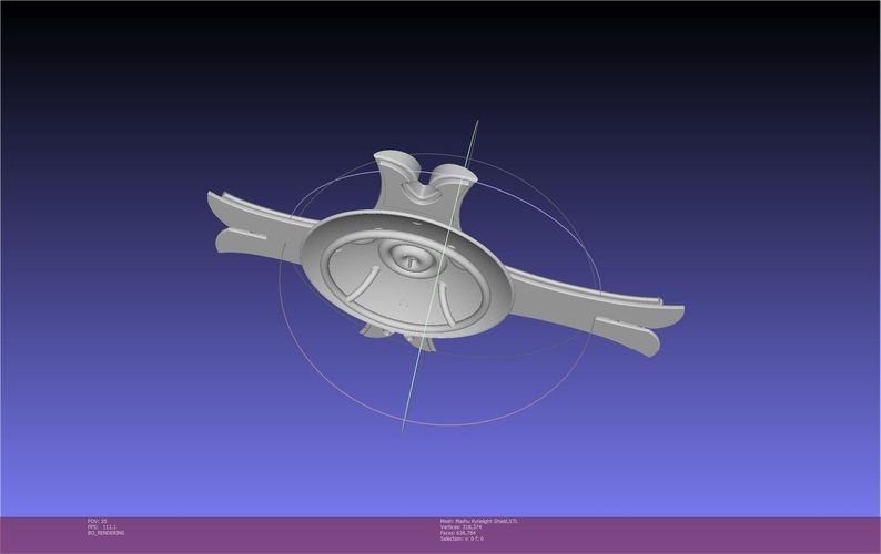 3D Printed Mashu Kyrielight Shield 3D Printable Assembly by julian ...