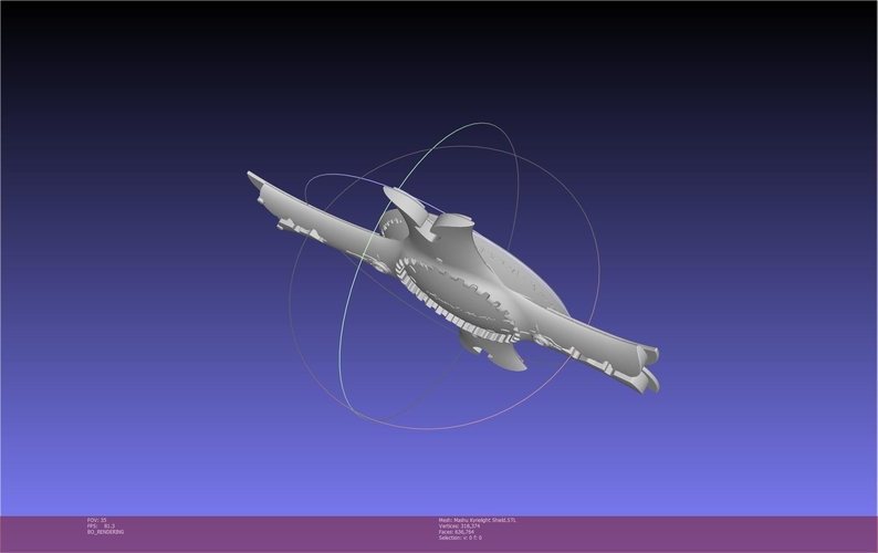 3D Printed Mashu Kyrielight Shield 3D Printable Assembly by julian ...