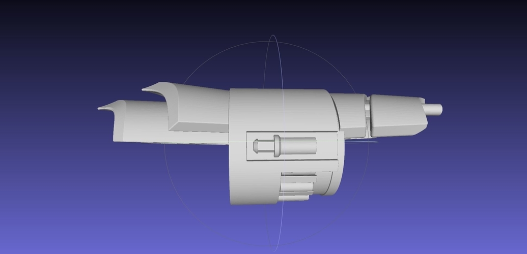 3D Printed RWBY Ember Celica Yangs Shotgun Gauntlet Model by julian ...