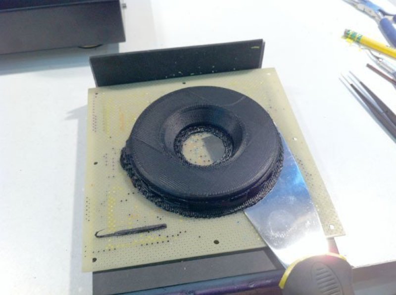 Raft and Print Removal Fixture - Pinshape