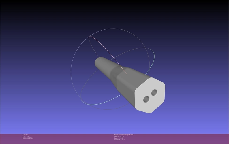 3D Printed Fate Lancelot Berserker Sword Printable Assembly by julian ...