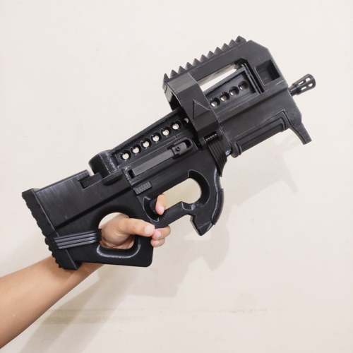 3D Printed Legendary Sub Machine Gun by Maker Man 3D | Pinshape