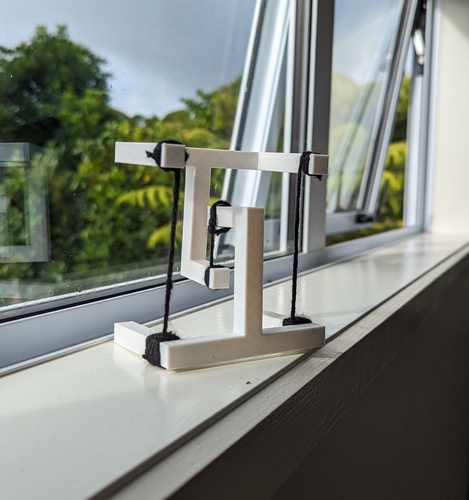 3D Printed string illusion by Jago_3d | Pinshape