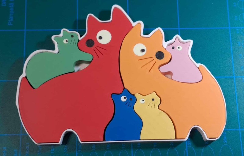 CATS PUZZLE - Pinshape