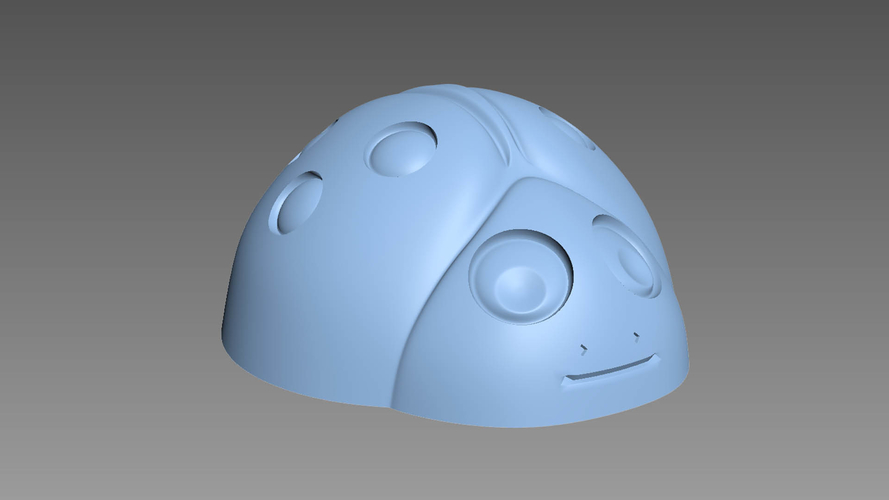 3D Printed LADYBUG by Relief | Pinshape